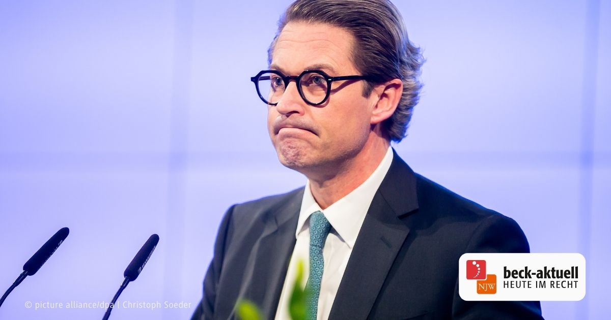 : Falschaussage zu Maut-Verhandlungen? Ex-Minister Scheuer wird ...