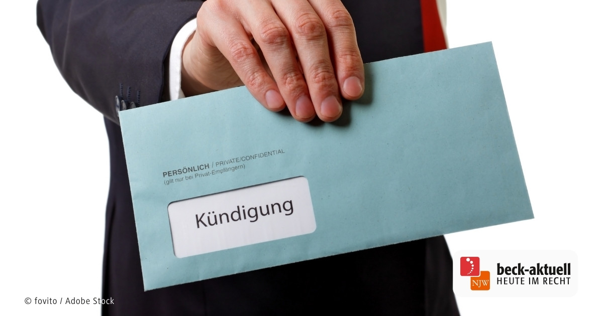 AU ohne Arztgespräch: Online-Attest führt zur fristlosen Kündigung ...